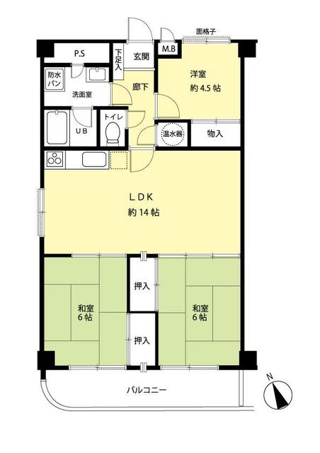 【住ーむず】広島県広島市中区国泰寺町2丁目の パラッシオ国泰寺 805 3LDK 中古マンション