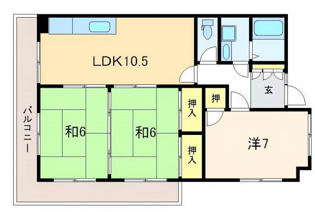 【ハトマークサイト】山口県山口市泉都町の 山内シャルム山口604 3LDK マンション