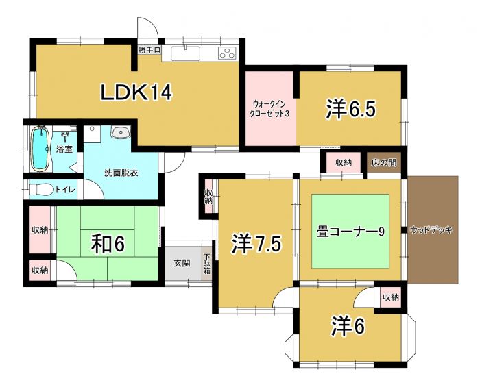 【ハトマークサイト】徳島県名西郡石井町高原字中島の 5SLDK 中古一戸建