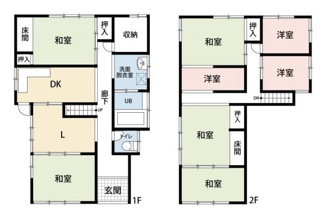 【ハトマークサイト】福岡県遠賀郡岡垣町大字波津の 7LDK 中古一戸建