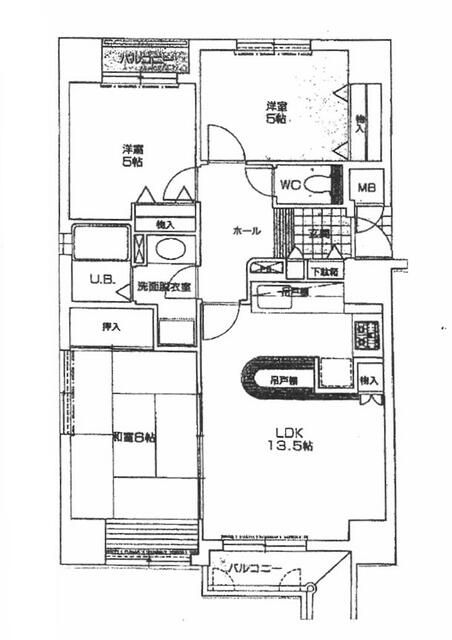 【ハトマークサイト】福岡県北九州市小倉北区真鶴1丁目の 3LDK 中古マンション