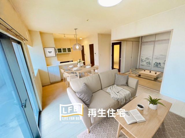 【ハトマークサイト】福岡県久留米市東町の LFB再生住宅-プレミアムステージ久留米中央公園602 3LDK 中古マンション