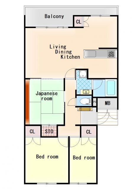 【ハトマークサイト】福岡県北九州市小倉北区須賀町の メゾンモンブラン富野台一番館A 3LDK 中古マンション