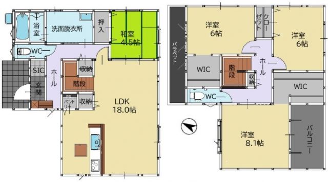 【ハトマークサイト】福岡県糟屋郡篠栗町大字尾仲の 4LDK 新築一戸建