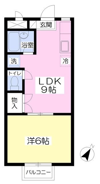 【ハトマークサイト】福岡県福岡市博多区千代1丁目の アヴニール202 1LDK アパート