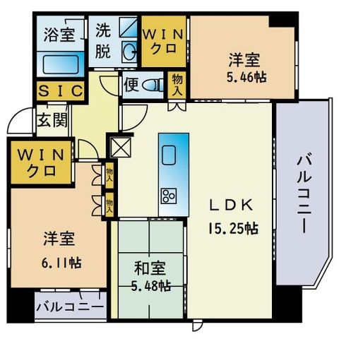 【ハトマークサイト】福岡県福岡市中央区舞鶴1丁目の Theアクシオン天神レジデンス502 3LDK マンション