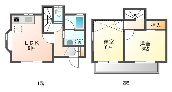 【ハトマークサイト】福岡県福岡市東区青葉1丁目の メゾン青葉A棟102 2LDK アパート