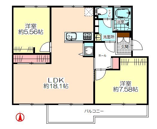 【ハトマークサイト】福岡県福岡市南区長住3丁目の 長住三丁目分譲住宅 2LDK 中古マンション