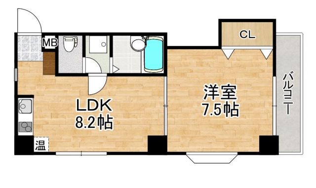 【ハトマークサイト】福岡県福岡市中央区赤坂3丁目の ランデルメゾン赤坂301 1LDK マンション