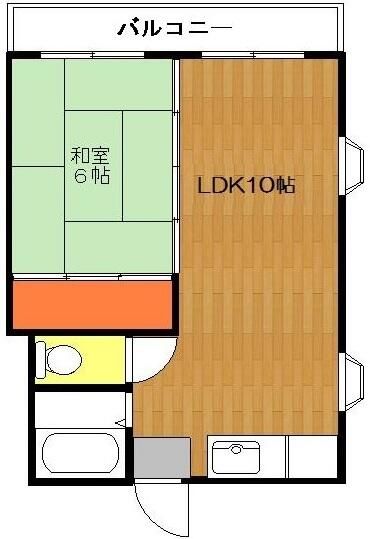 【ハトマークサイト】福岡県福岡市東区舞松原1丁目の エステート舞松原301 1LDK アパート