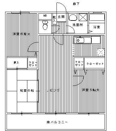 【ハトマークサイト】福岡県糟屋郡志免町別府東2丁目の ミワパルク東平尾305 3LDK マンション