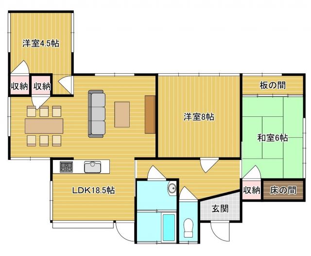 【ハトマークサイト】福岡県嘉穂郡桂川町大字土居の 4LDK 中古一戸建