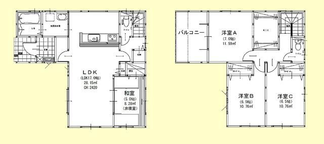 【8100.jp(ハトマル.ジェイピー)】福岡県福岡市早良区田村6丁目の 早良区田村6丁目（全1棟）新築住宅 4LDK 新築一戸建