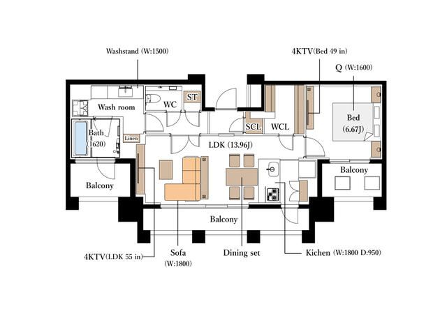 【ハトマークサイト】福岡県福岡市中央区薬院4丁目の THEPALACEJOSUI（ザ・パレス浄水）301 1LDK マンション