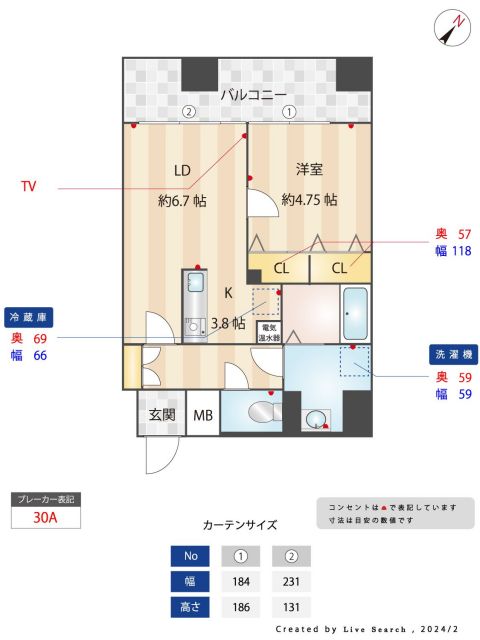 【ハトマークサイト】福岡県福岡市中央区平尾4丁目の アヴェニール山荘通り302 1LDK マンション