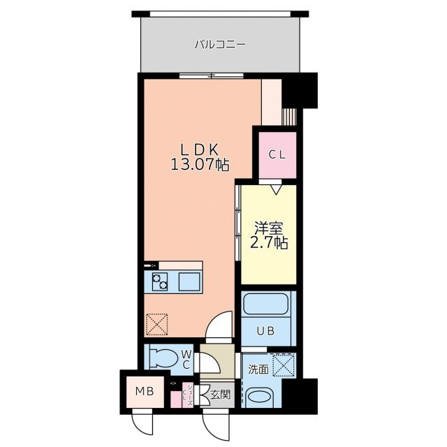 【ハトマークサイト】福岡県遠賀郡水巻町頃末北1丁目の エミネント水巻駅前202 1LDK マンション