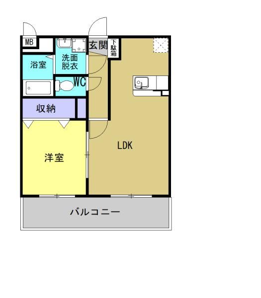 【ハトマークサイト】福岡県直方市殿町の ユーミークランツ殿町203 1LDK マンション