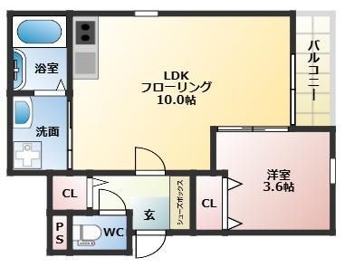 【ハトマークサイト】福岡県久留米市津福本町の 仮称）津福本町1217アパート103 1LDK アパート