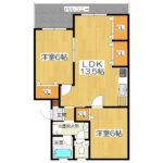 【ハトマークサイト】福岡県福岡市城南区堤1丁目の 第二堤ハイツ407 2LDK マンション