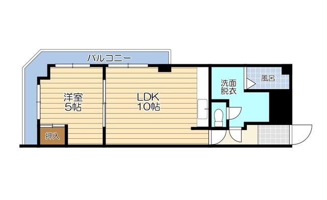 【ハトマークサイト】福岡県北九州市小倉北区黒原3丁目の 黒原スカイマンション 202 1LDK マンション