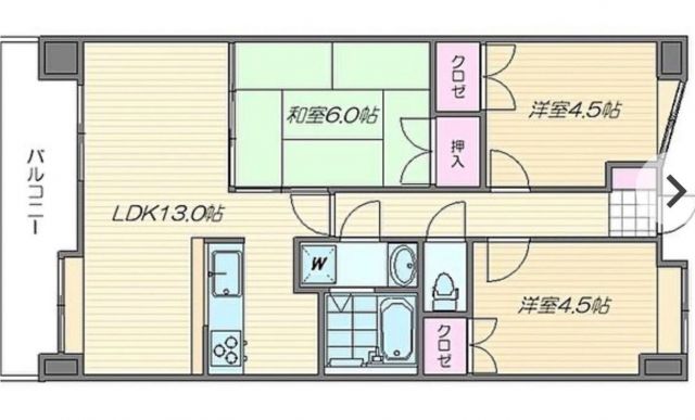 【ハトマークサイト】福岡県福岡市東区土井2丁目の JGMシュリアン土井101 3LDK 中古マンション