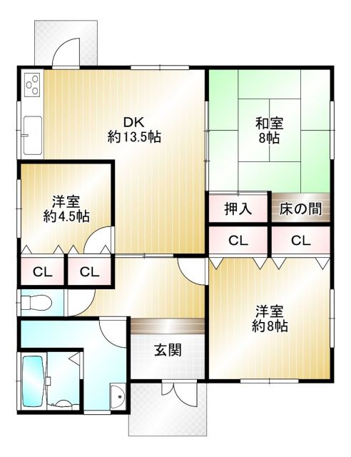 【ハトマークサイト】福岡県朝倉郡筑前町下高場の 3LDK 中古一戸建