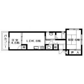 【ハトマークサイト】福岡県福岡市東区下原3丁目の サクラテラス下原73 2LDK アパート