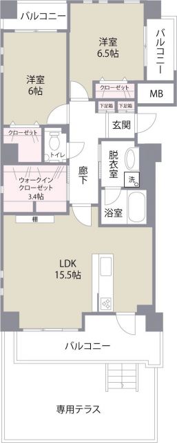 【ハトマークサイト】福岡県福岡市南区高宮2丁目の エイチス高宮103 2LDK マンション