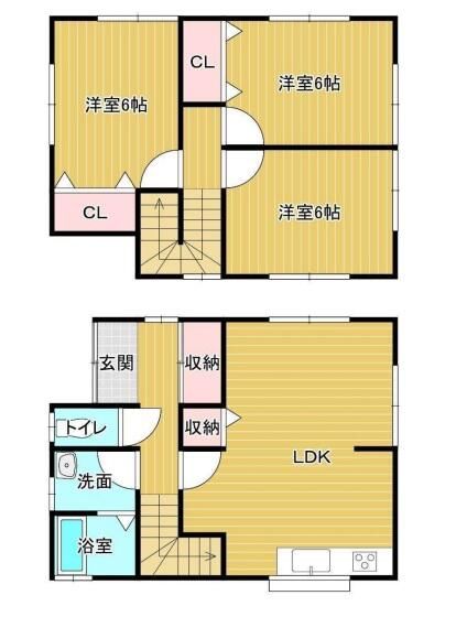 【ハトマークサイト】福岡県糸島市波多江駅北3丁目の 3LDK 中古一戸建