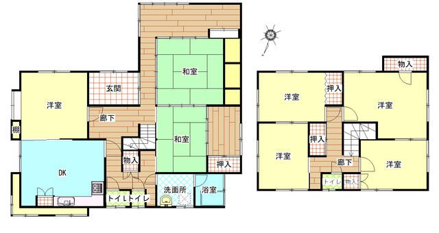 【ハトマークサイト】福岡県京都郡苅田町新津4丁目の 6LDK 中古一戸建