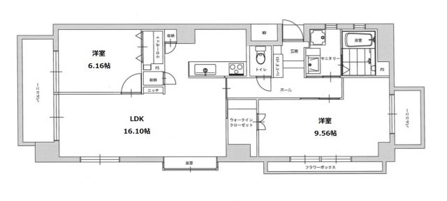 【ハトマークサイト】佐賀県佐賀市堀川町の エスポワール堀川903 2LDK 中古マンション