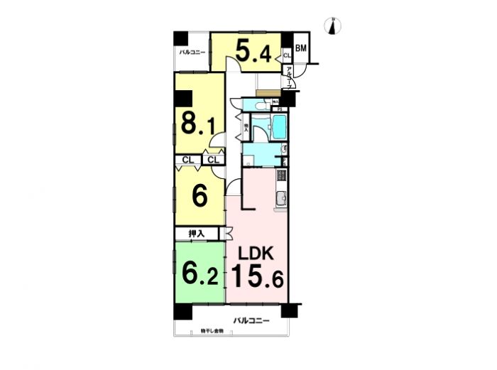 【ハトマークサイト】佐賀県佐賀市兵庫北3丁目の ユメックスマンション夢咲701 4LDK 中古マンション