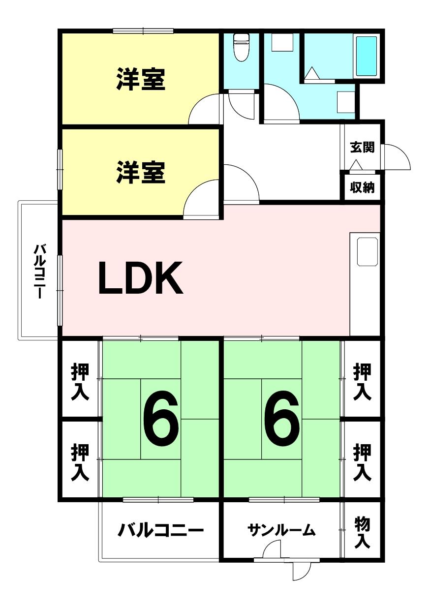 【ハトマークサイト】長崎県佐世保市三浦町の サンシティレジデンス501 4LDK 中古マンション
