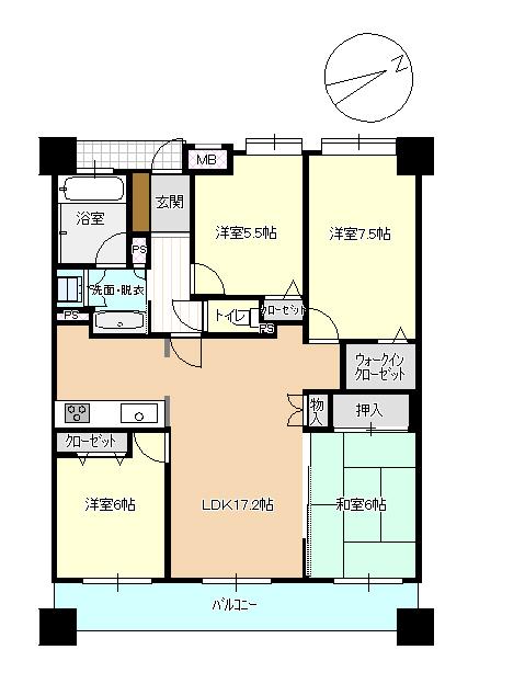 【ハトマークサイト】長崎県長崎市大浦町の D`グラフォート915 4LDK 中古マンション