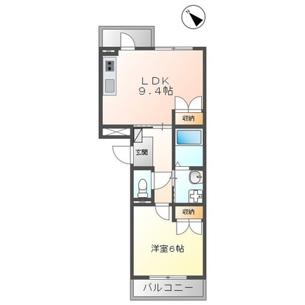 【ハトマークサイト】長崎県長崎市青山町の forestview青山302 1LDK マンション