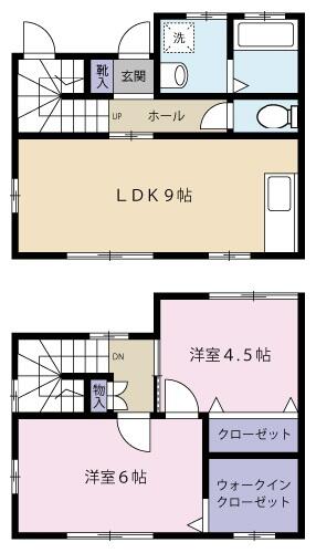 【ハトマークサイト】鹿児島県鹿児島市荒田1丁目の リベロ荒田 102 2LDK タウンハウス